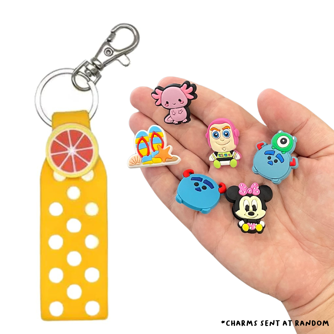 6 Croc Charms + Keyring Pack – My Sensory Space