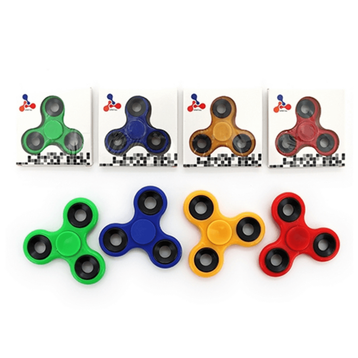 4 Pack Classic Fidget Spinners – My Sensory Space