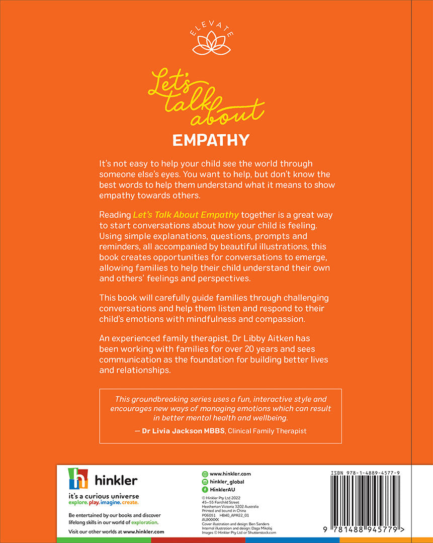 Let's Talk Empathy Hard Cover Colour Book – My Sensory Space