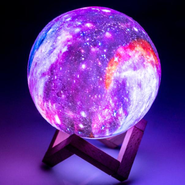 Galaxy Touch Moon Lamps With Remote – My Sensory Space