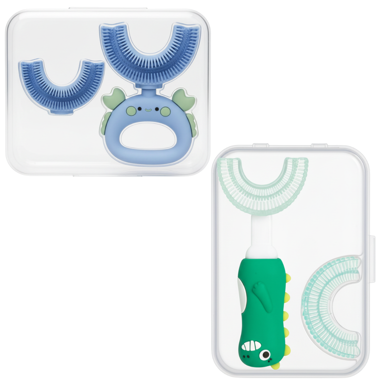 U Shaped Toothbrush Bundle - Toddler Boy – My Sensory Space
