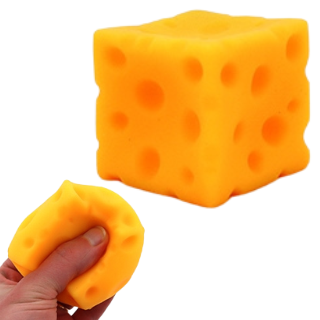 Squishy Cheese Cube Squishy – My Sensory Space